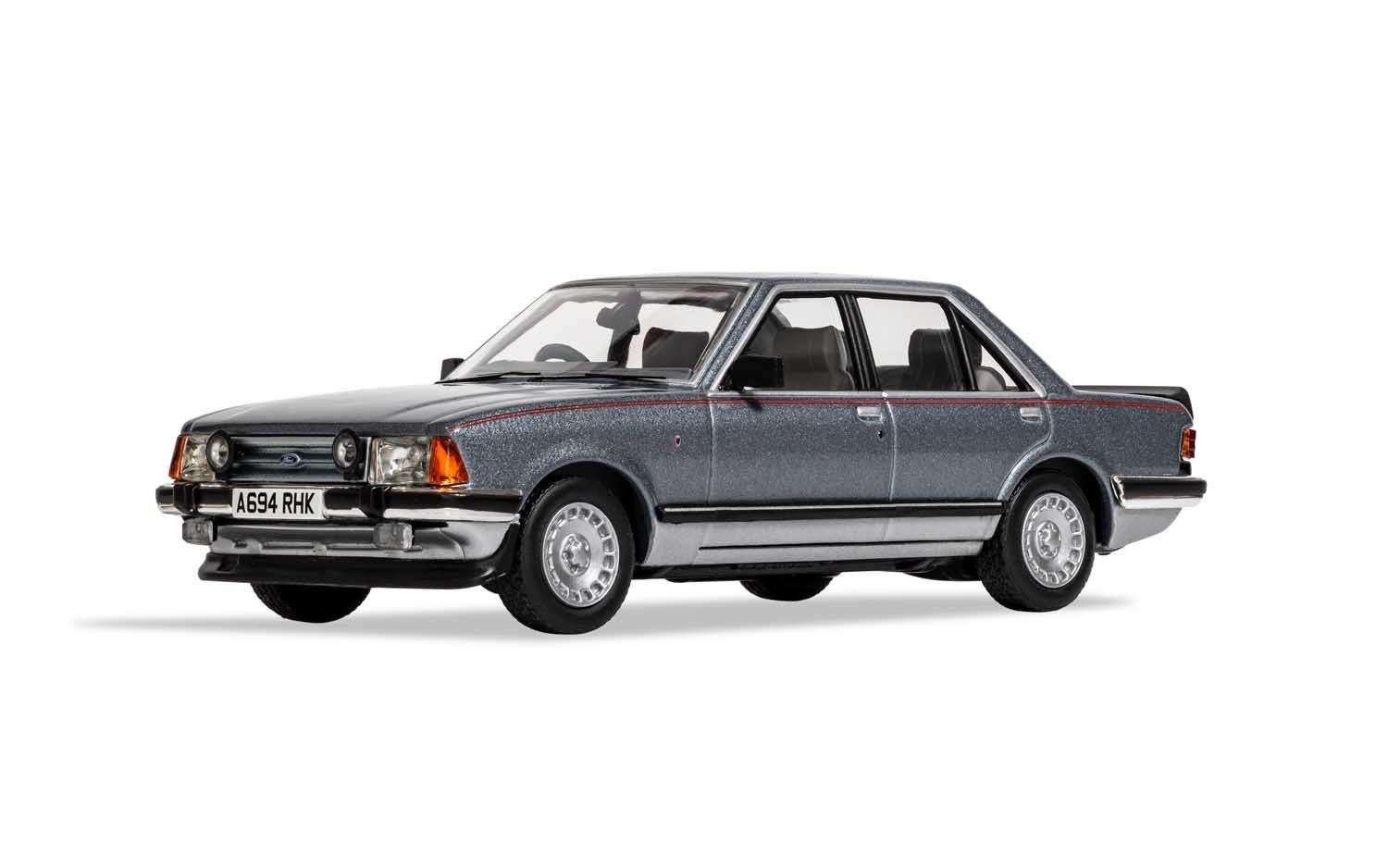 FORD GRANADA MK2 2.8i GHIA X NIMBUS GREY & STRATO SILVER VA12414